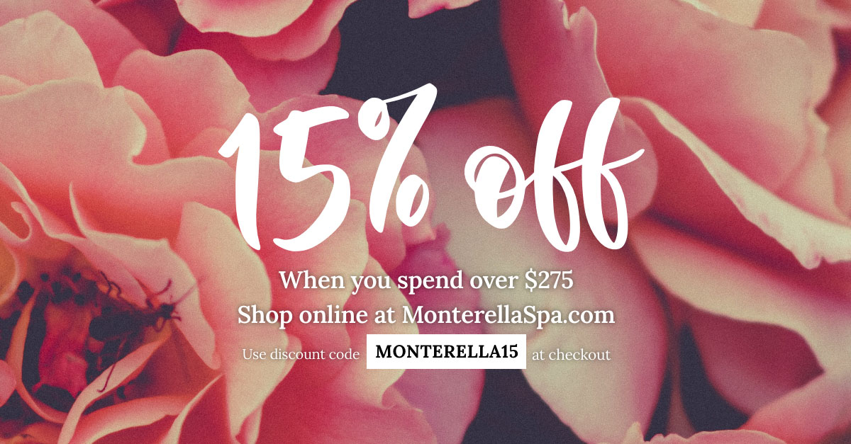 15% off – Monterella Boutique & Spa